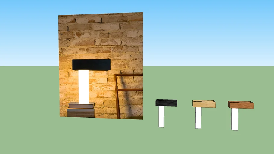 ABAJUR INVERSO - Linha Etérea - E STUDIO | 3D Warehouse