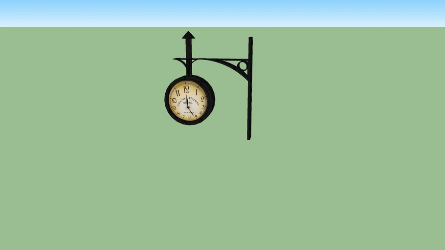 NYC Grand Central terminal clock | 3D Warehouse