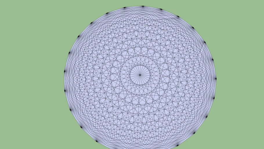 Geodesic circle | 3D Warehouse