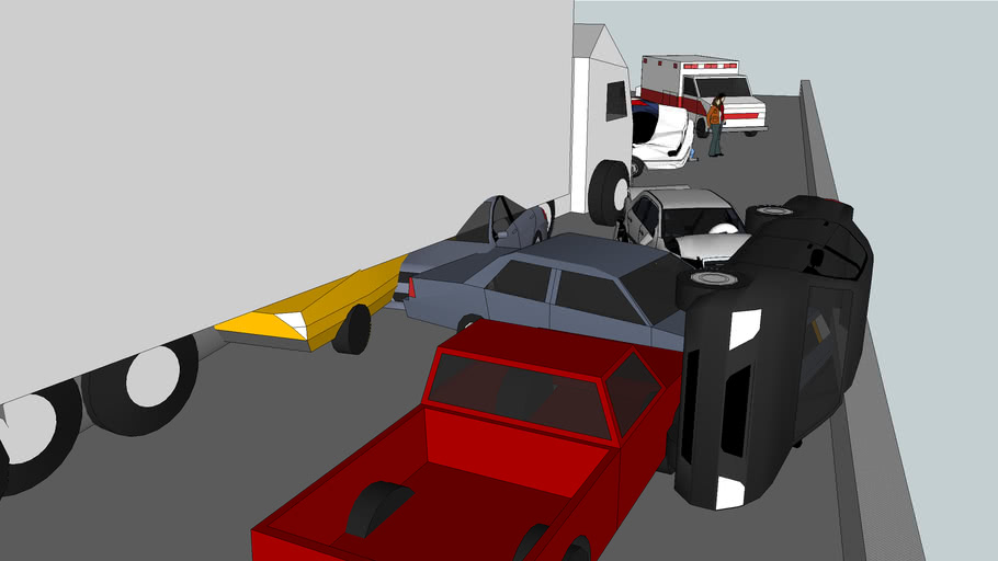 Car Crash !!!!!!!!!!!!!!!! | 3D Warehouse