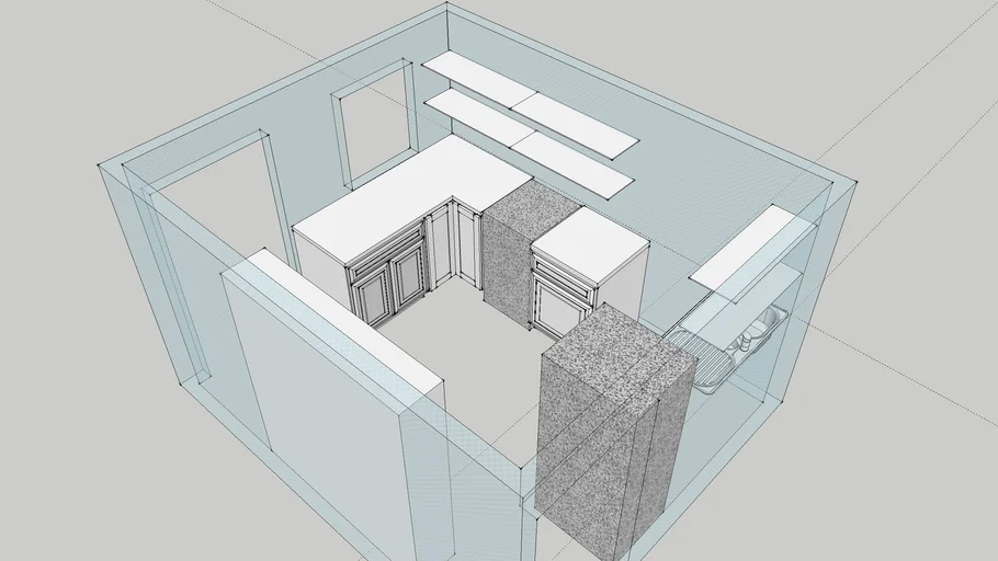 Small Kitchen idea | 3D Warehouse
