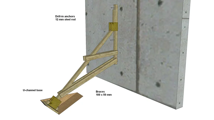 Split Sole Raker 1 | 3D Warehouse
