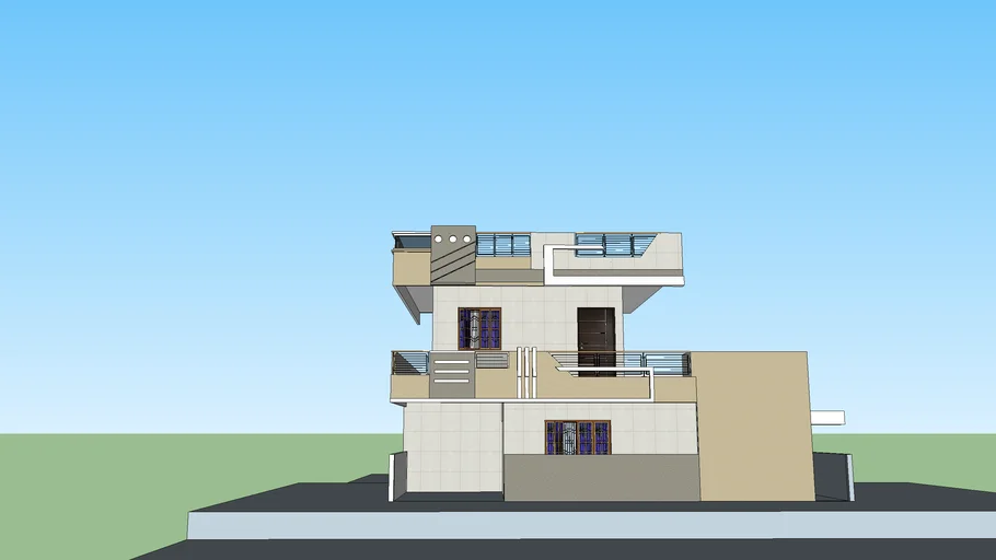 two story building | 3D Warehouse