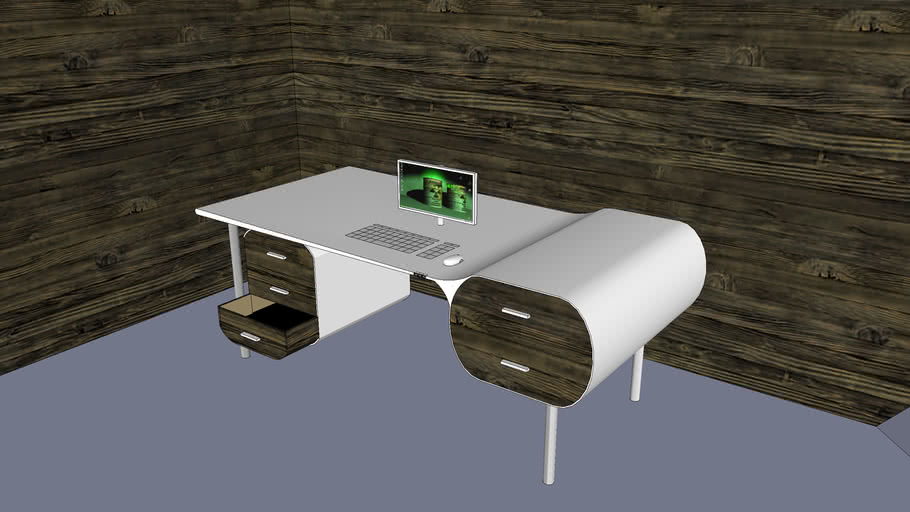 future desk | 3D Warehouse