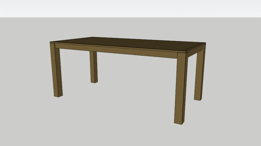 Dining Table - Shea | 3D Warehouse