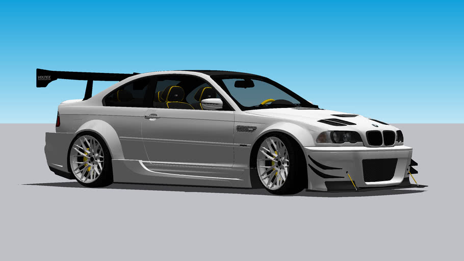 Bmw M3 E46 CSL '05 Tuning | 3D Warehouse