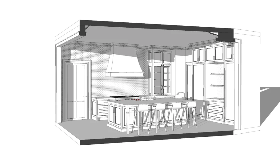 FARIS MAIN KITCHEN 1.0 | 3D Warehouse