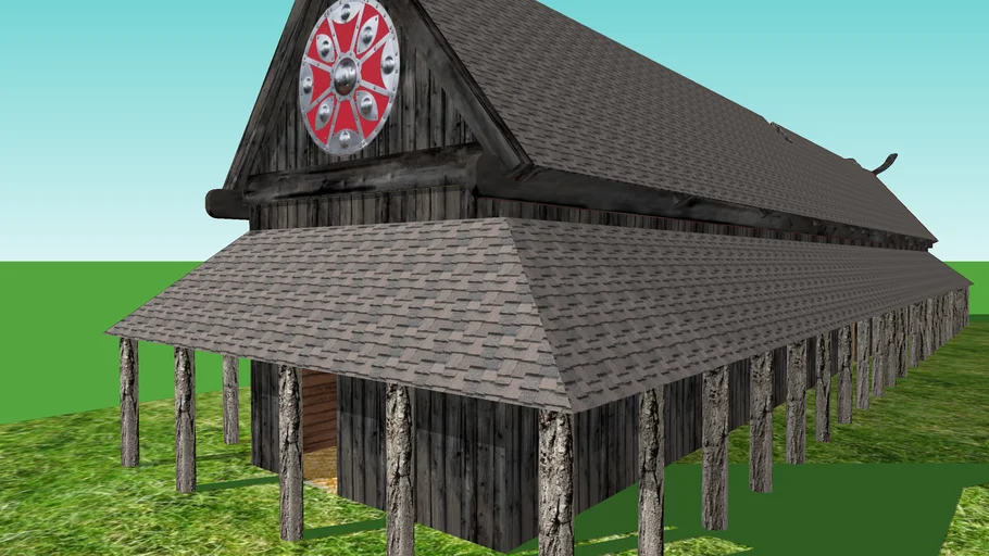 Viking Trelleborg House | 3D Warehouse