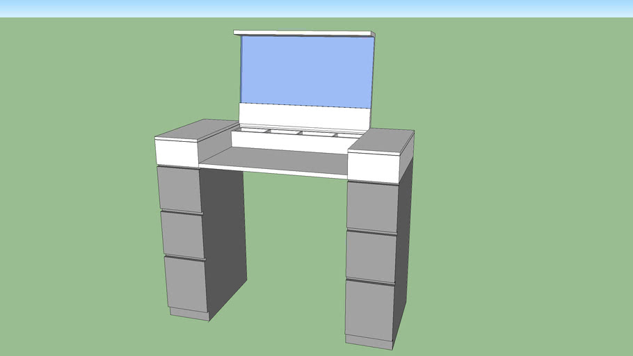 vanity table | 3D Warehouse
