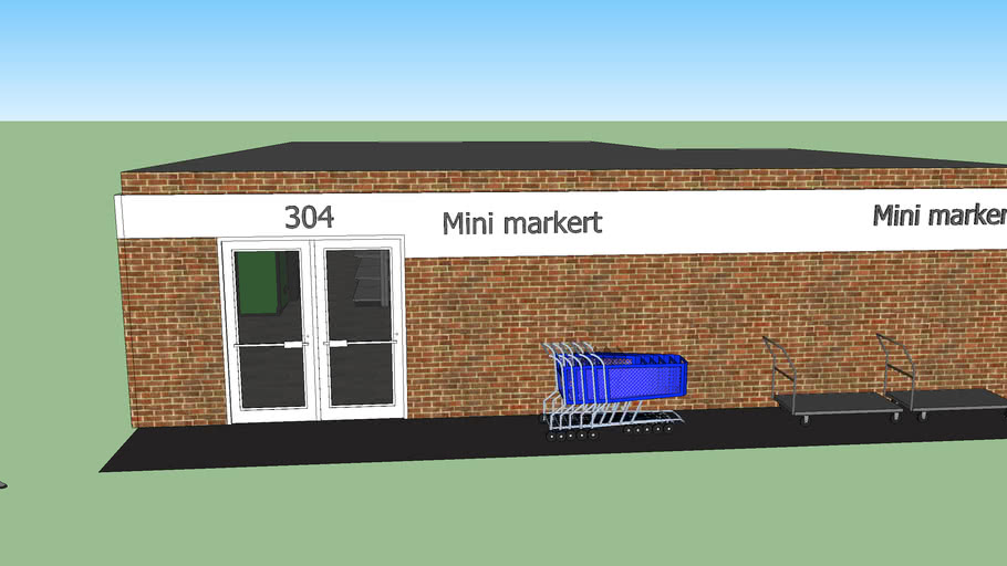 Mini market | 3D Warehouse