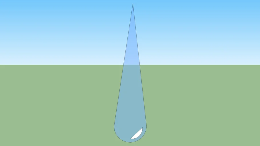 wORLD'S bIGGEST tEARDROP | 3D Warehouse