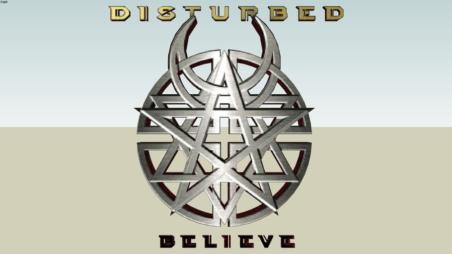 Believe Album Symbol From Disturbed | 3D Warehouse