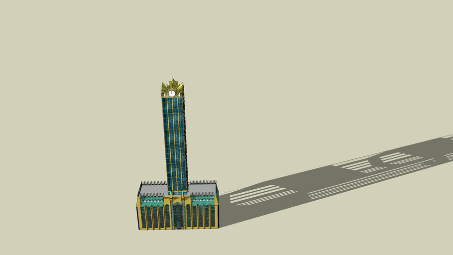 The Golden Tower | 3D Warehouse