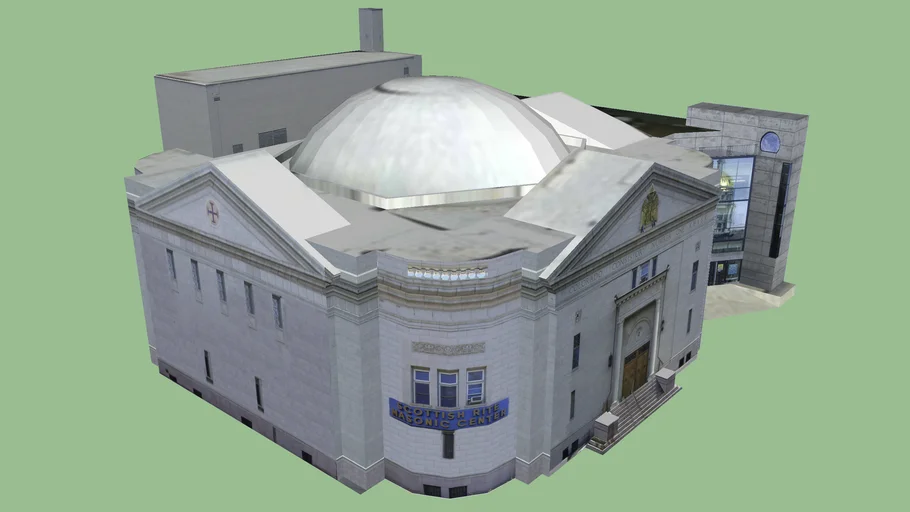 The Scottish Rite Masonic Center | 3D Warehouse