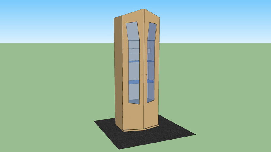 Glasschrank | 3D Warehouse