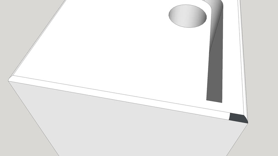 Dexion T bracket Long | 3D Warehouse