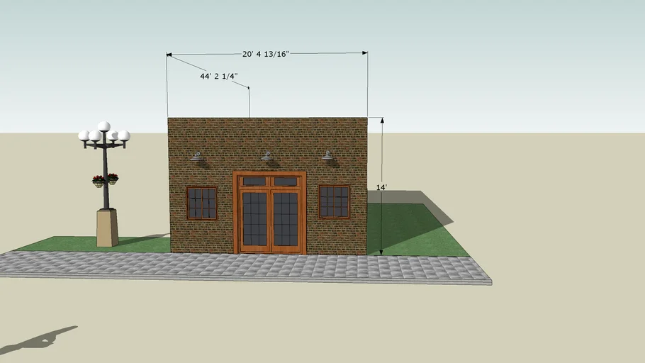Small Commercial Building | 3D Warehouse