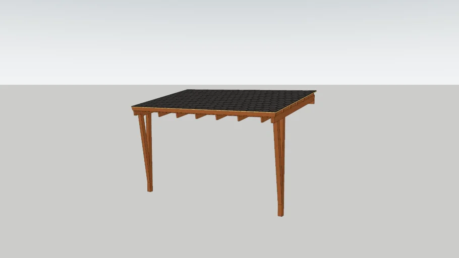 Side porch assembly | 3D Warehouse