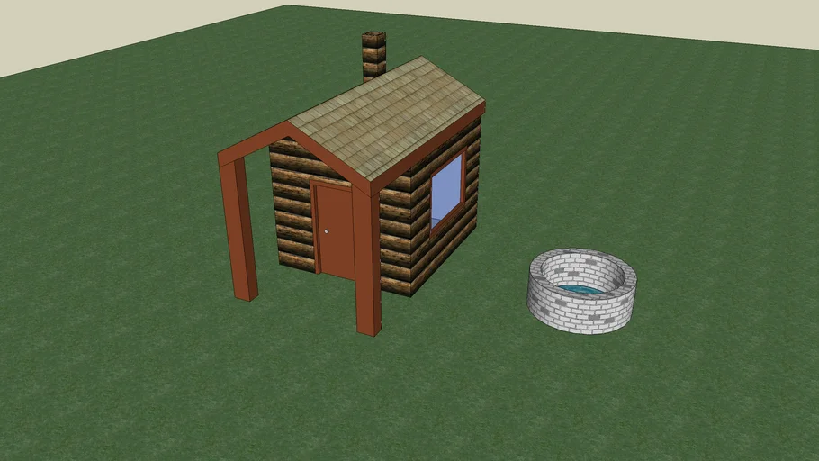 Wooden house | 3D Warehouse