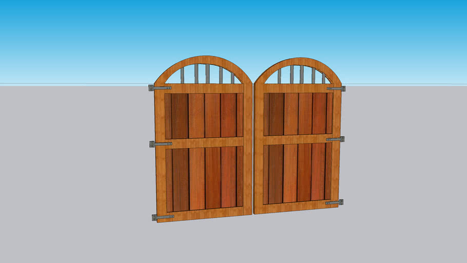 Double gate | 3D Warehouse