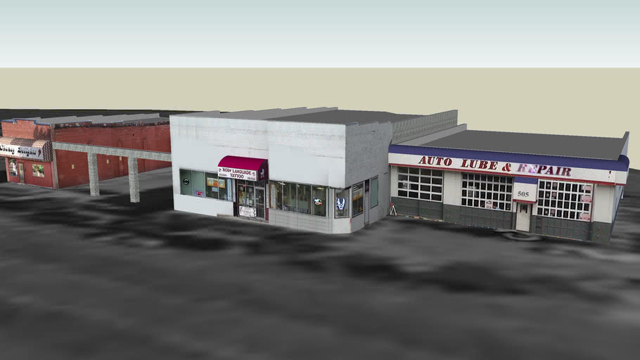 513 1st Street - Downtown Historic District - Cheney | 3D Warehouse