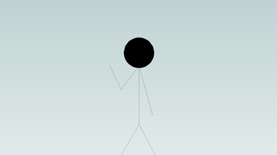 OMG ITS A STICKMAN!!! | 3D Warehouse