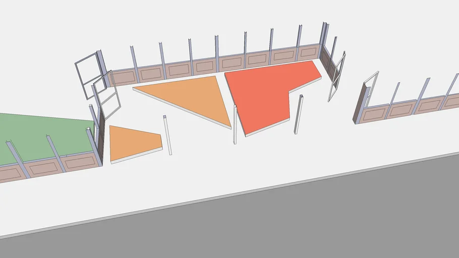 QMX RECESSED ENTRY SECTION | 3D Warehouse