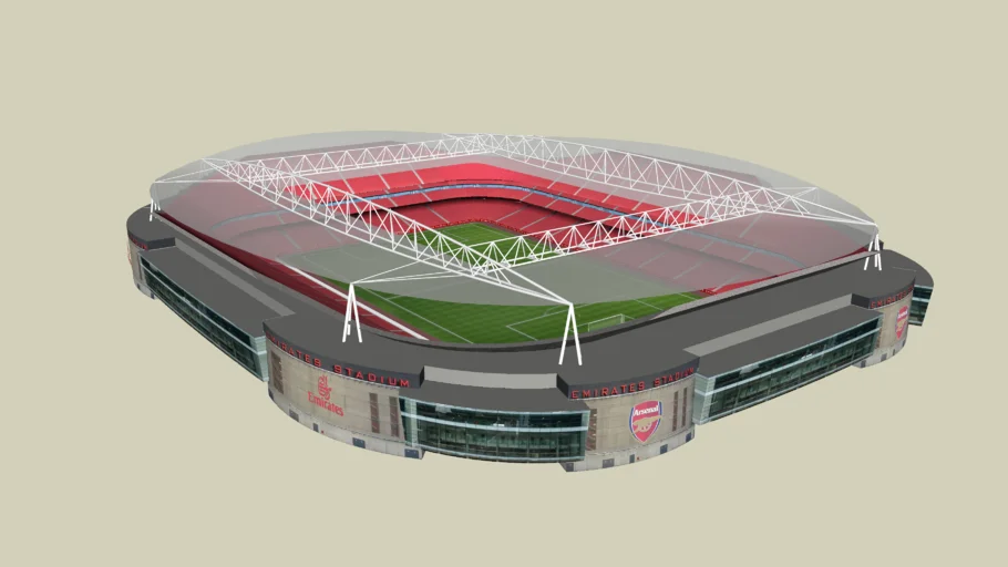 Emirates Stadium, Arsenal FC. V2 | 3D Warehouse