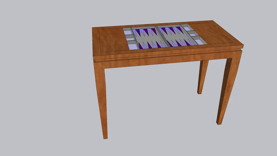 BACKGAMMON TABLE | 3D Warehouse