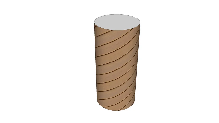 Striped cylinder | 3D Warehouse