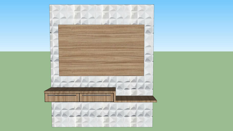 Simple Modern LCD Unit design 1 | 3D Warehouse