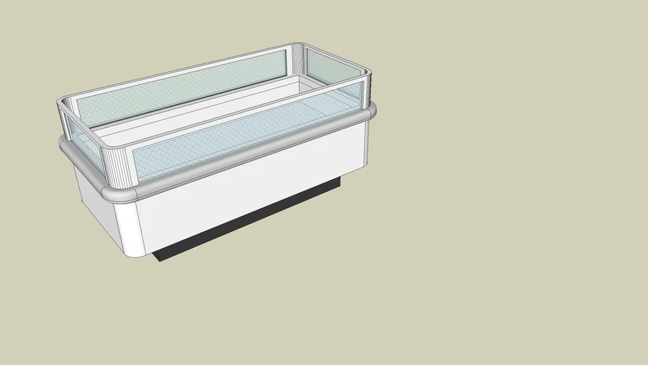 Arcón Frio 205 X 103 X 98,5 | 3D Warehouse