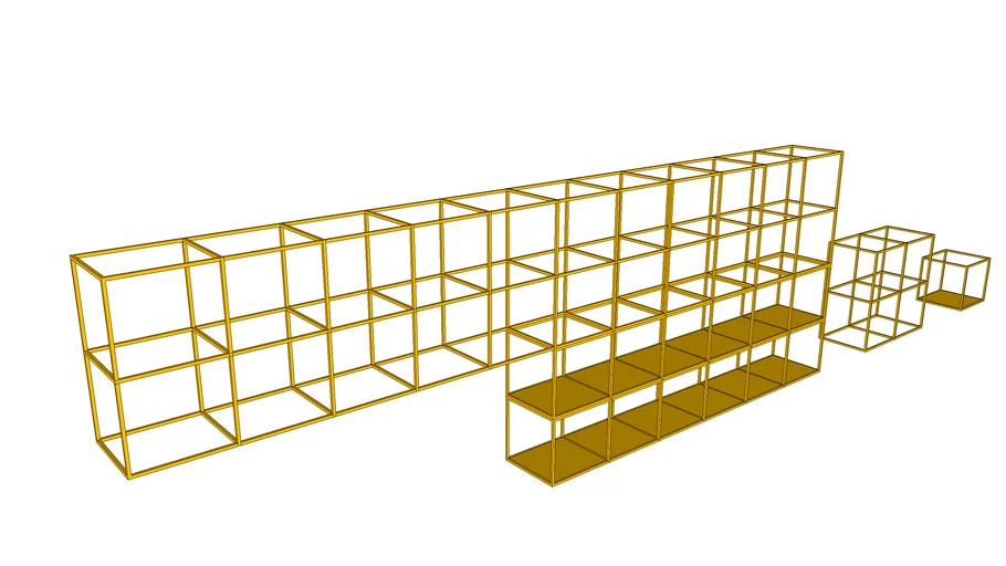CUBE SHELF | 3D Warehouse