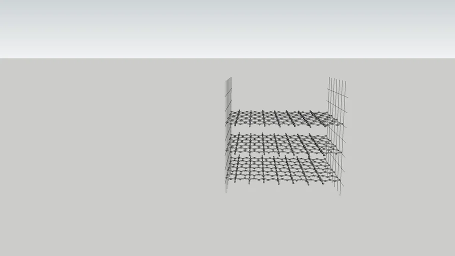 Wire mesh tray | 3D Warehouse
