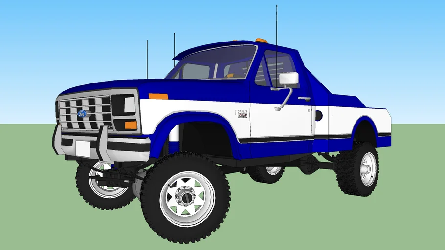 1986 Ford F250 Custom | 3D Warehouse
