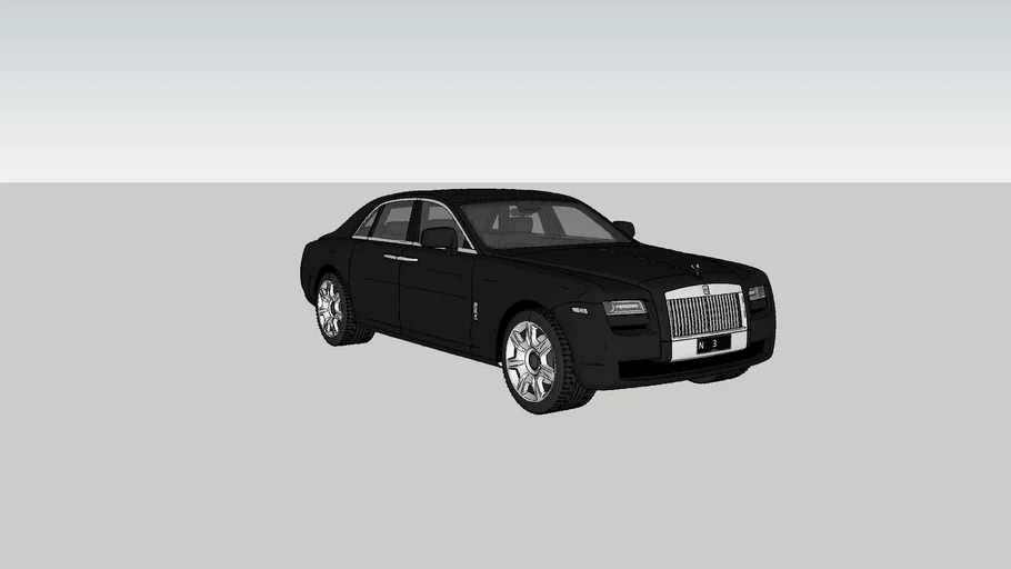Rolls-Royce Ghost EWB (2015) | 3D Warehouse