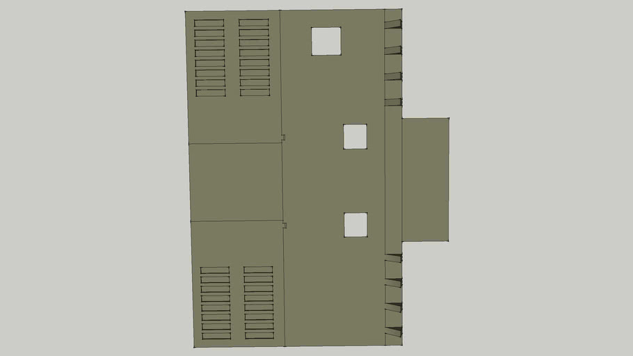 mouse tank backtopplate | 3D Warehouse