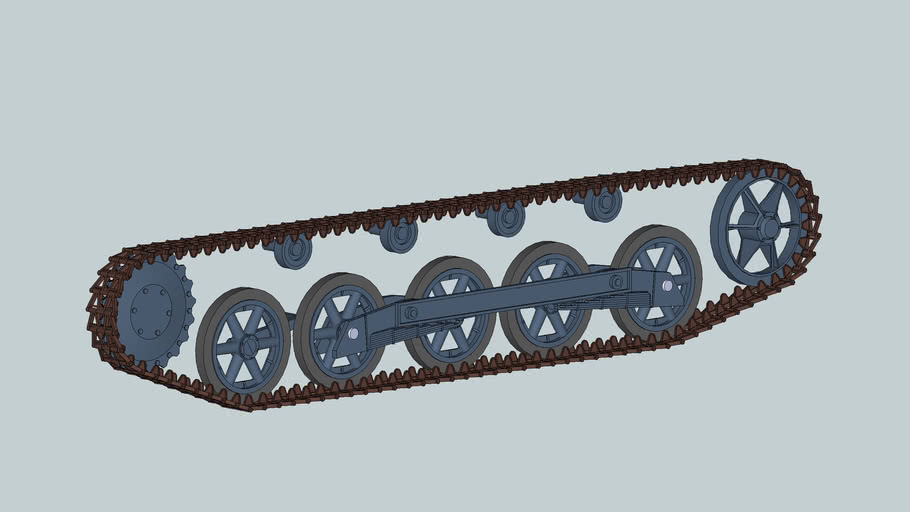 pz1 履帶 | 3D Warehouse