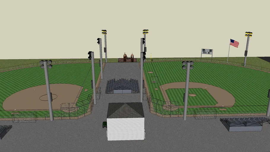 baseball complex | 3D Warehouse