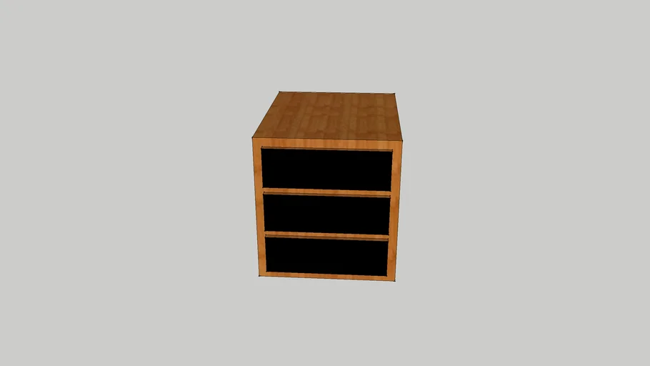 bedside cabinet h42,w39,d50 cm | 3D Warehouse