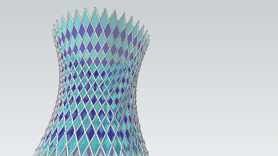 CIRCULAR TOWER OF GLASS | 3D Warehouse