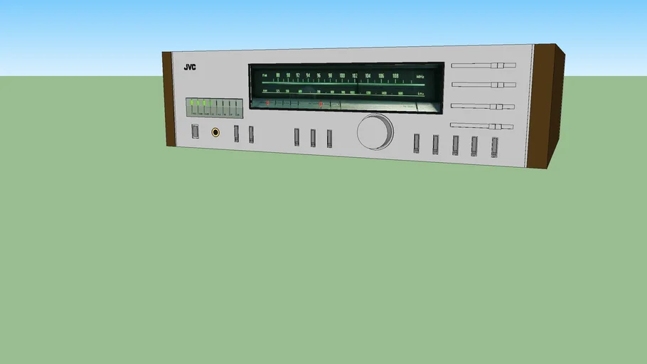 JVC (R-S11) stereo receiver | 3D Warehouse