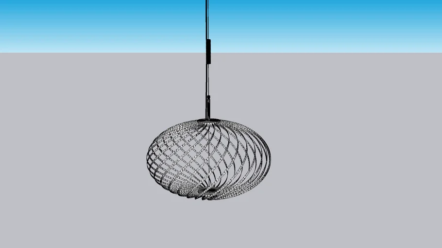 Tom Dixon Spring Pendant Lamp | 3D Warehouse