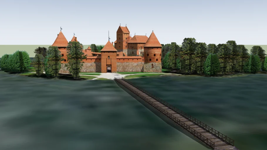 Trakai Island Castle | 3D Warehouse