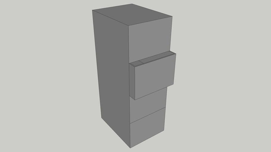 Filing cabinet | 3D Warehouse