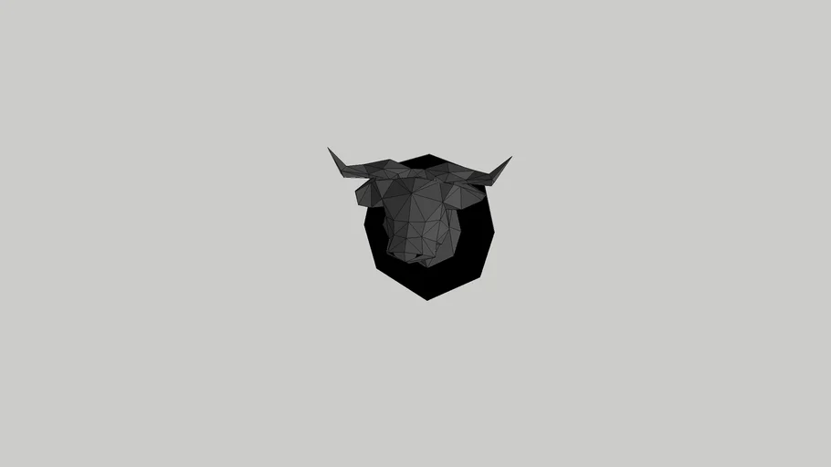 BUFFALO HEAD LOW POLY | 3D Warehouse