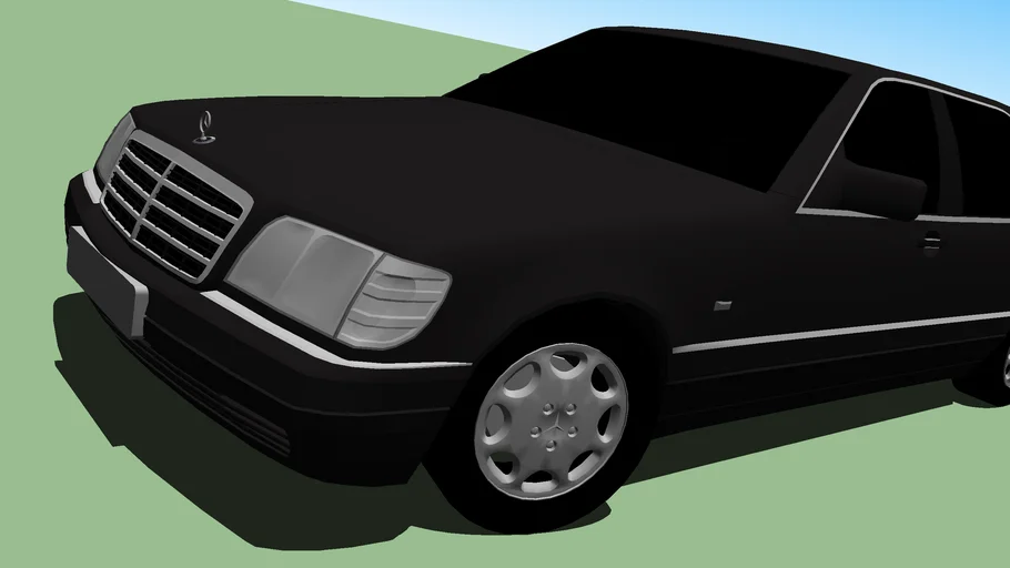 1995 Mercedes-Benz S320 W140 LWB | 3D Warehouse