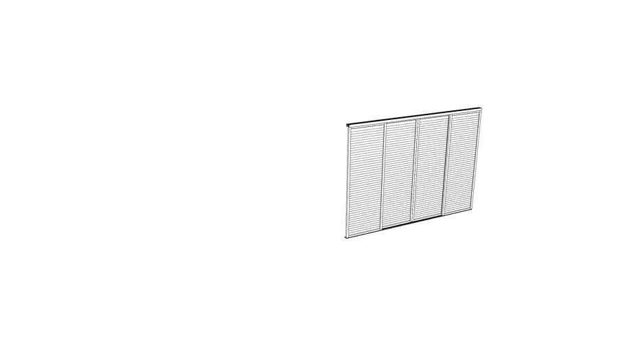 Renson Loggia Privacy sliding panels | 3D Warehouse