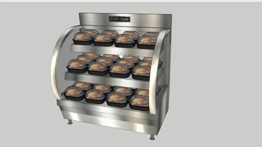 Roast Chicken Display | 3D Warehouse