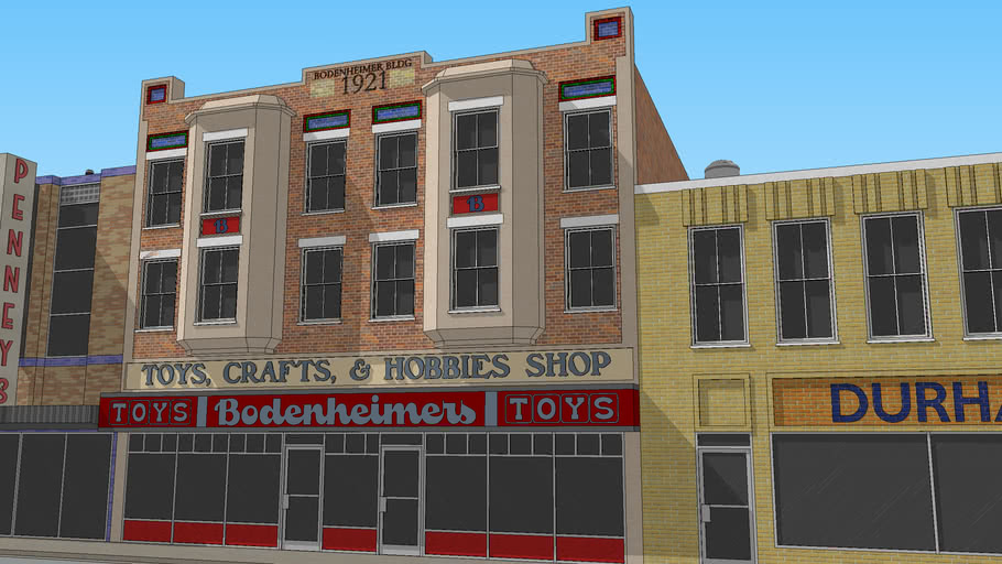 Downtown Shops | 3D Warehouse
